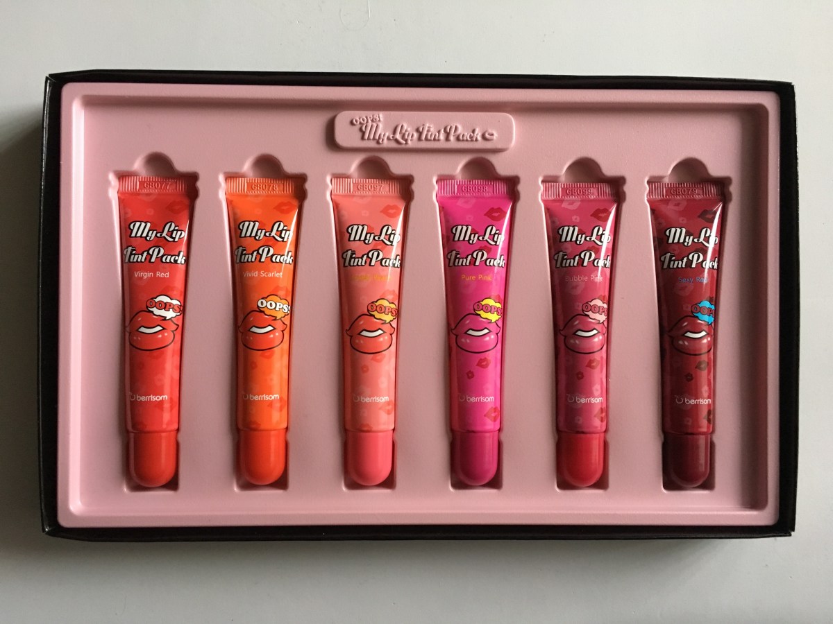 review: berrisom my lip tint pack | institution beauty